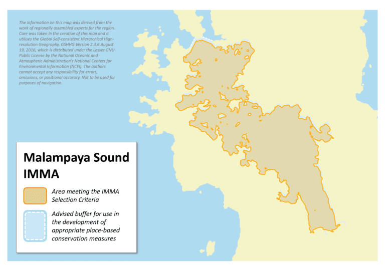 Malampaya Sound IMMA - Marine Mammal Protected Areas Task Force