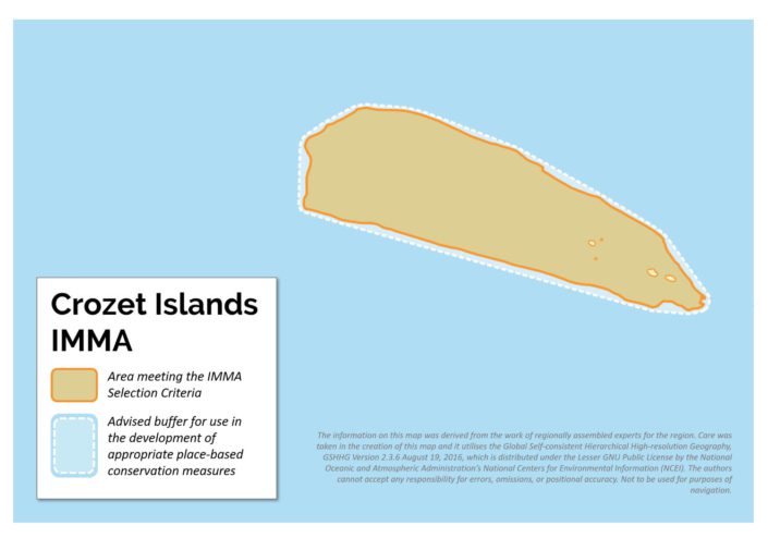 Crozet Islands IMMA - Marine Mammal Protected Areas Task Force