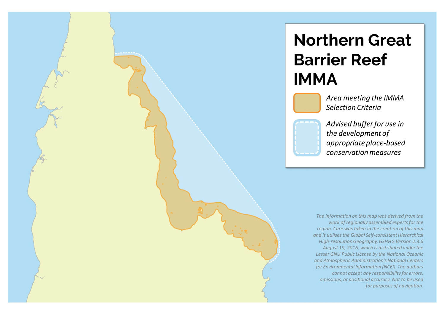 Northern Great Barrier Reef IMMA - Marine Mammal Protected Areas Task Force