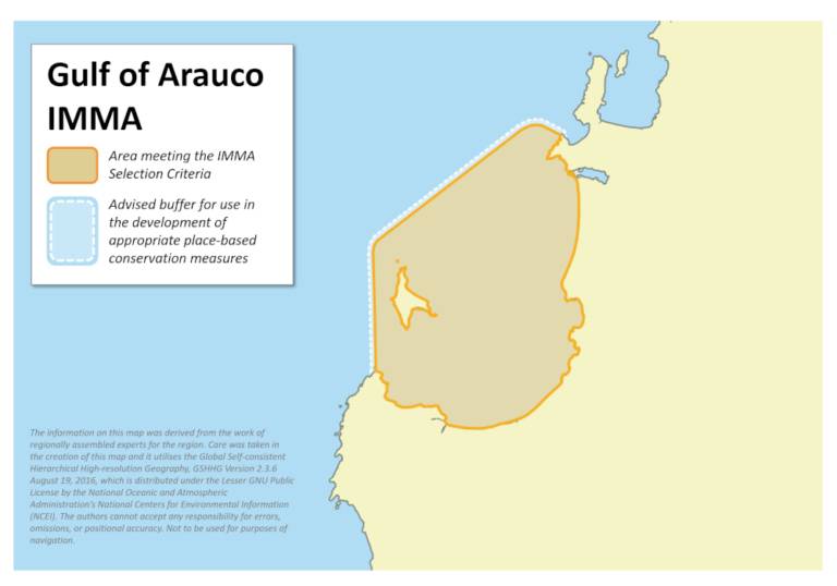Gulf of Arauco IMMA - Marine Mammal Protected Areas Task Force