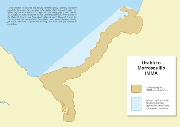 Urabá to Morrosquillo IMMA - Marine Mammal Protected Areas Task Force